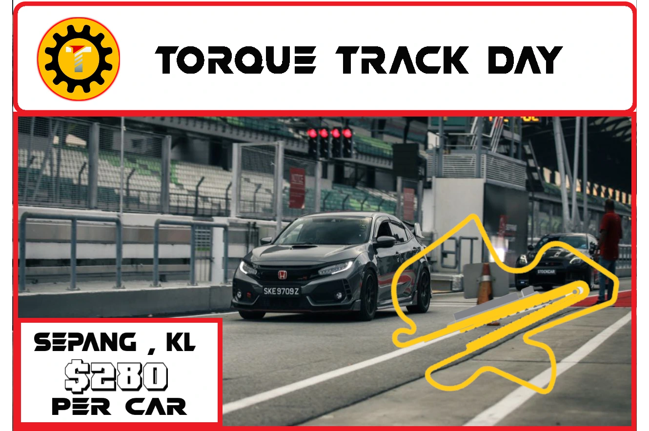 Torque Track Day event Poster